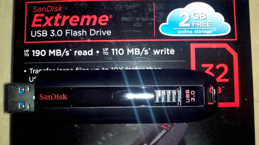 [分享]Sandisk 闪迪 CZ80 Cruzer Extreme USB3.0 U盘 32G 速度测试 - 霸王硬上弓's Blog